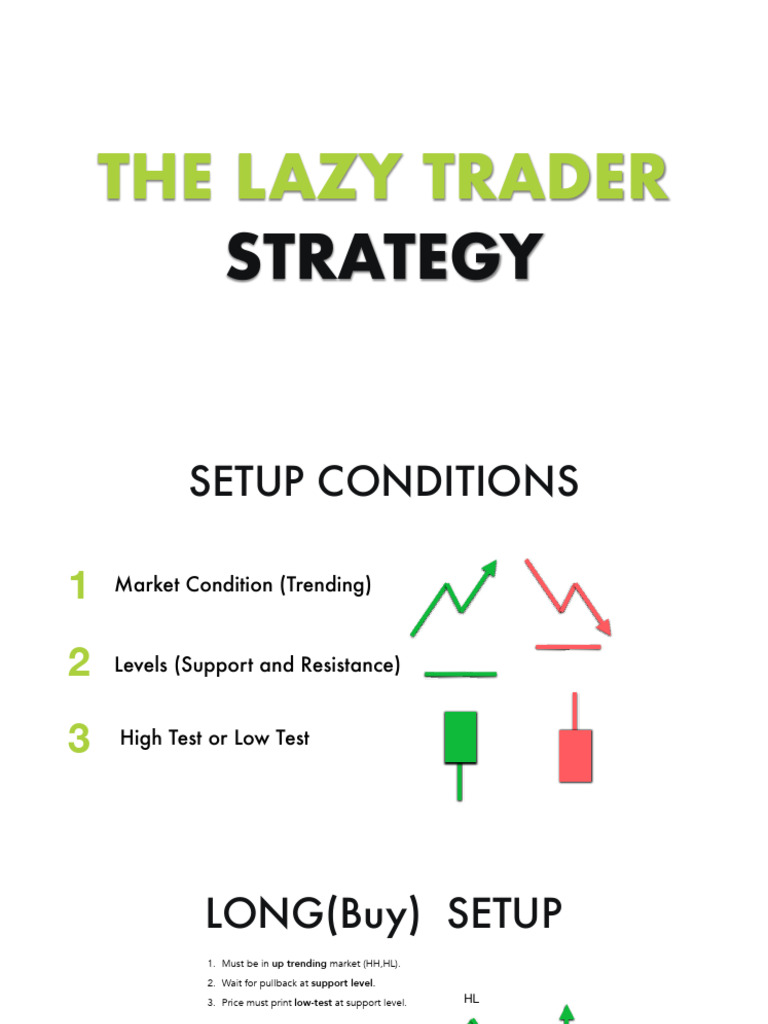 The Lazy Trader Guide | PDF | Order (Exchange) | Economies