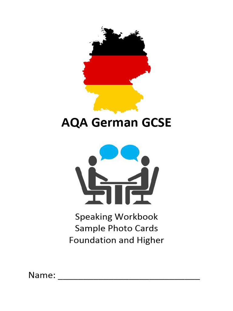 AQA German GCSE Photocards | PDF