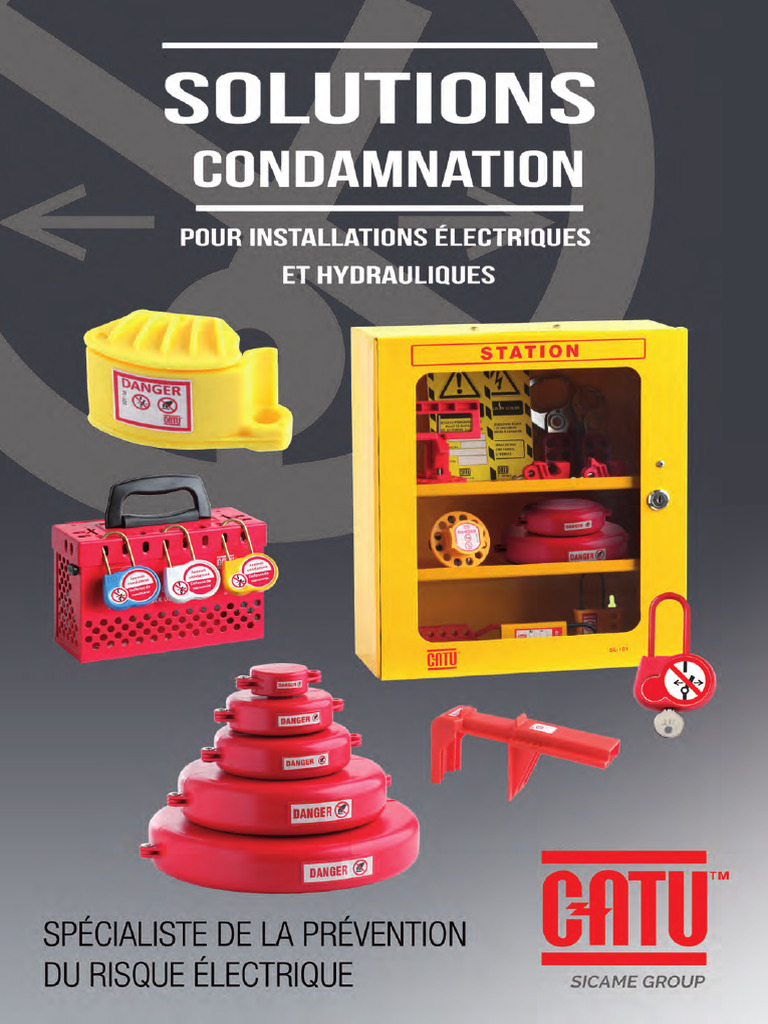 Catu - Catalogue - Solutions Condamnation - 2020-01 | PDF