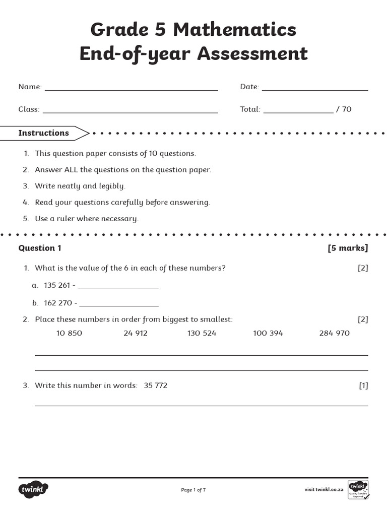 G5 Assessmwnt Sheet | PDF | Rectangle | Litre