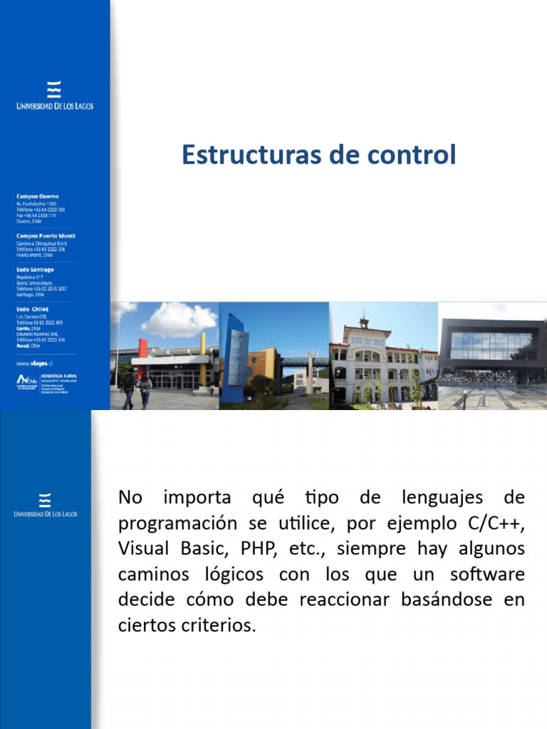 Estructuras de Control - If, For, While, Switch | PDF | Flujo de ...