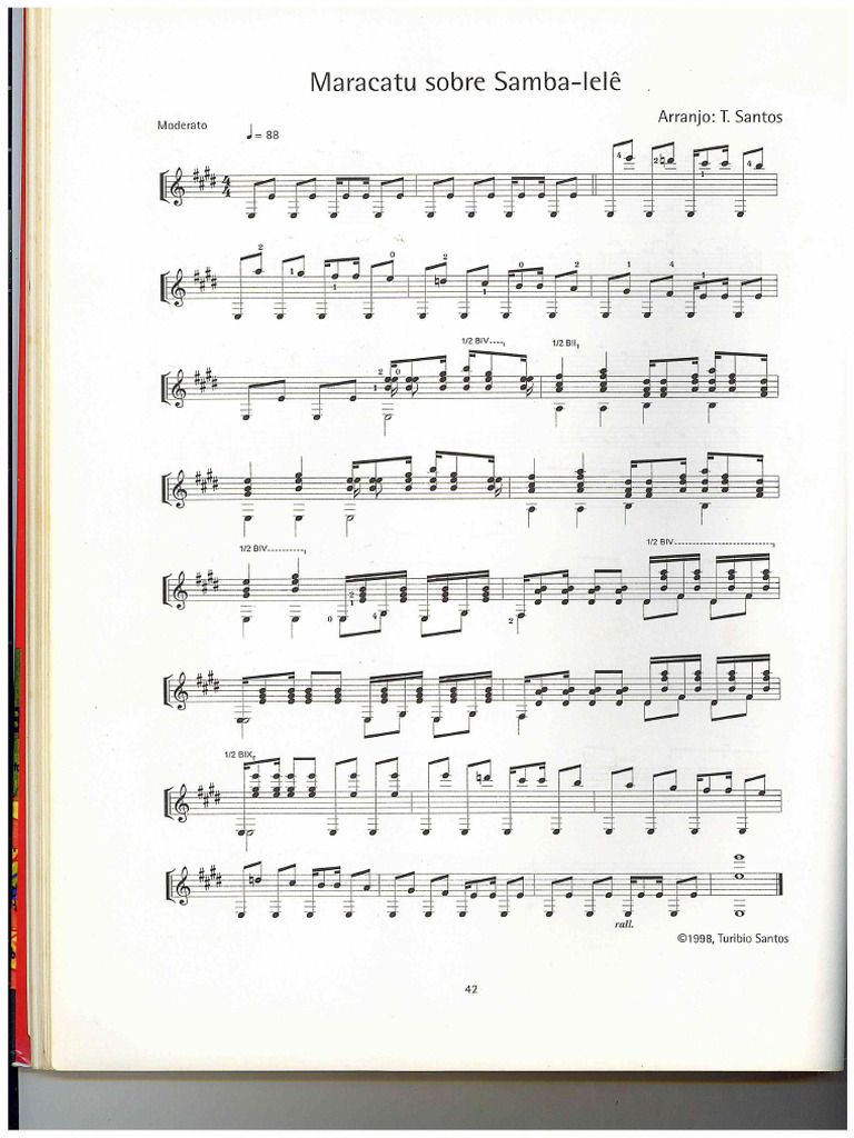 24 Maracatu Sobre Samba-Lêlê | PDF