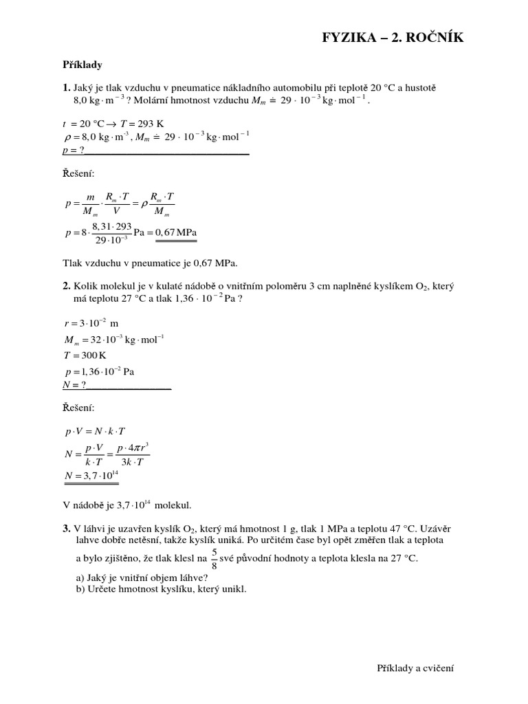 2 Rocnik Priklady 1 | PDF