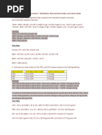 Naplex - Math Formulas 2 | PDF