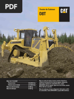 Ficha Técnica Bulldozer Caterpillar D8R | PDF | Bomba | Vehículos