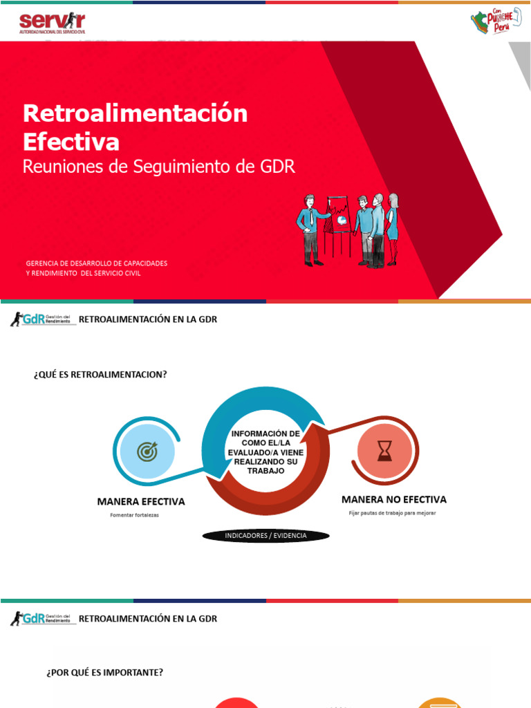 Taller Retroalimentación Efectiva Servir | PDF