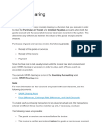 SAP MM - GR Accounting Entries | PDF | Debits And Credits | Receipt
