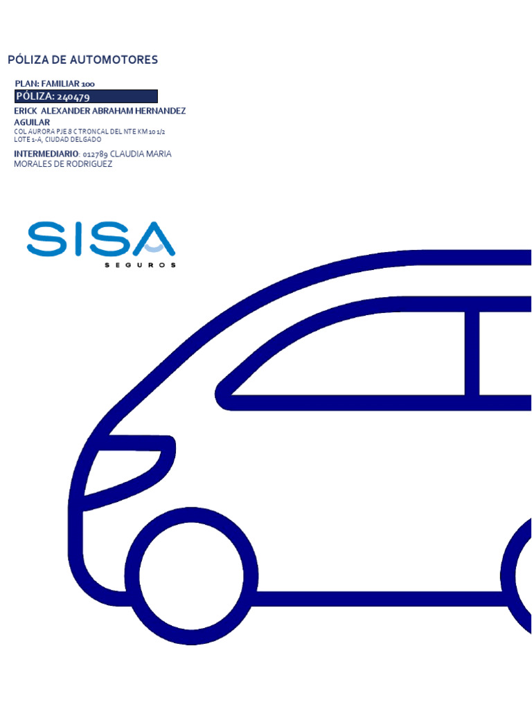 Póliza EPA-1.1 5951 | PDF | Póliza de seguros | Seguro