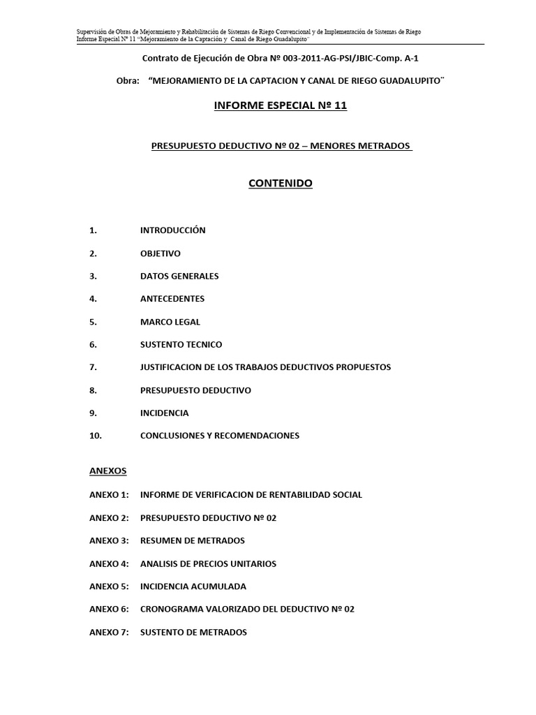 S&Z Informe Tecnico Deductivo N 02 - FINAL - SF | PDF | Derecho | Tecnología