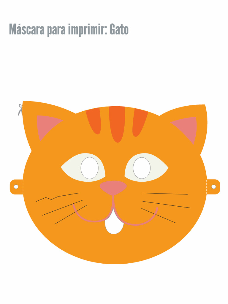 mascara-de-gato-para-imprimir | PDF