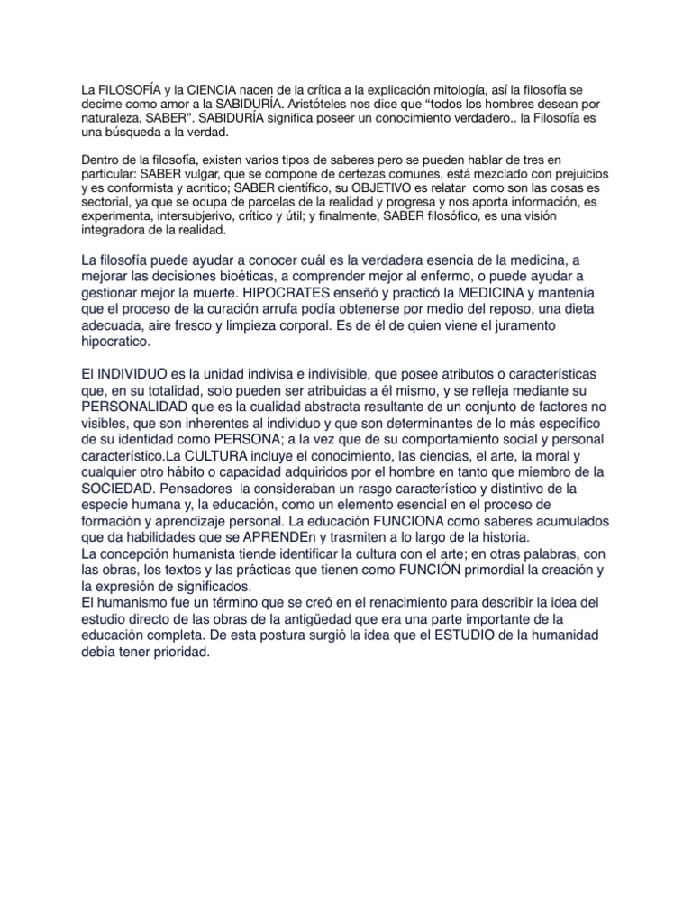 Filosofía Sopa de Letras | PDF | Conocimiento | Science