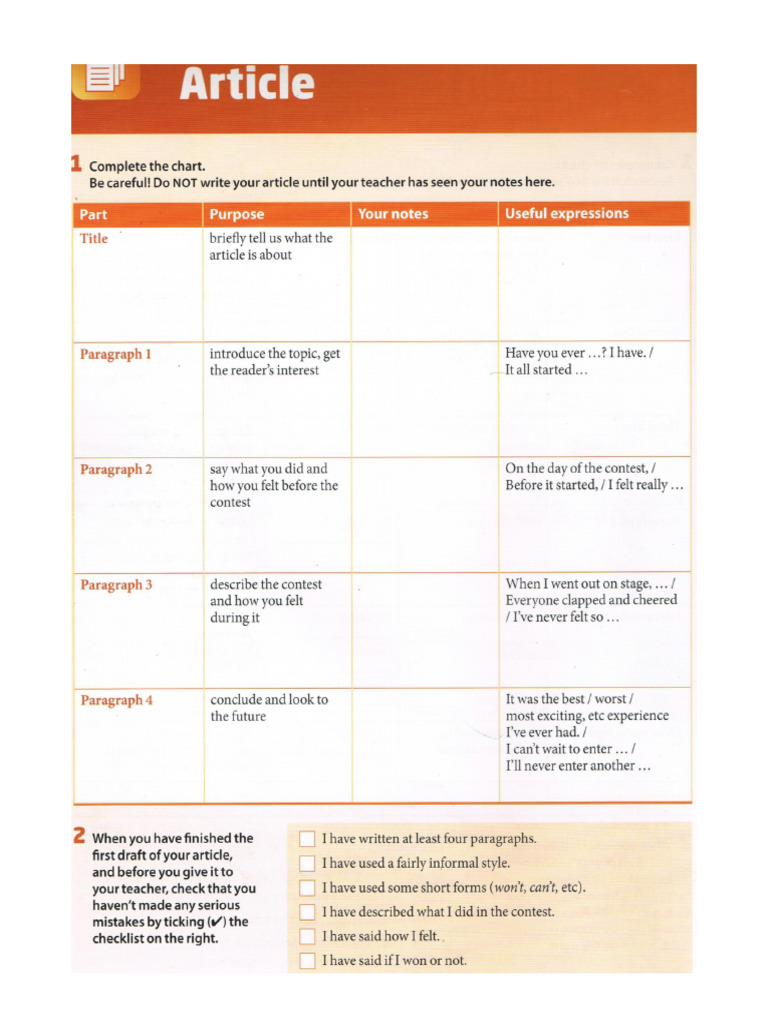 Writing Guidelines | PDF