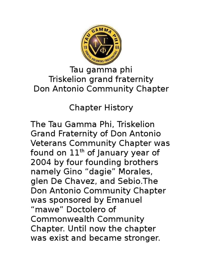 Tau Gamma Phi