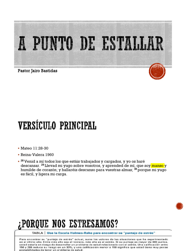 A Punto de Estallar | PDF