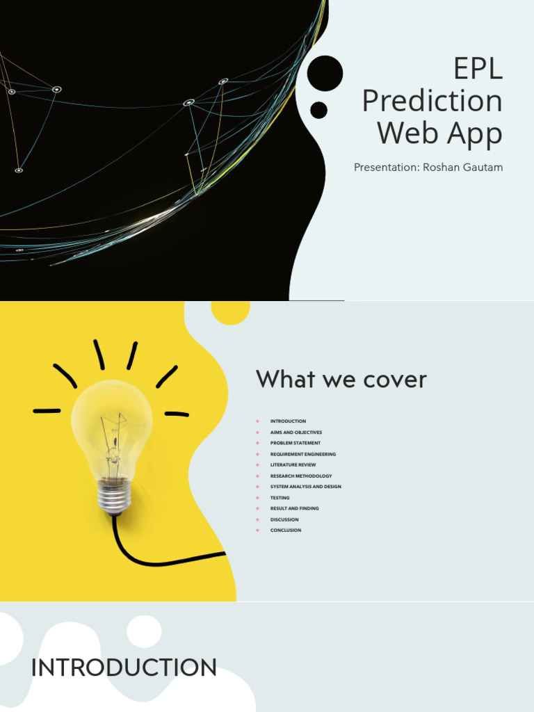 EPL Prediction Web App | PDF | Software Testing | Machine Learning EPL Prediction Web App | PDF | Software Testing | Machine Learning