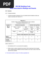 IBC Handrail Requirements Overview | PDF | Stairs | Pedestrian ...