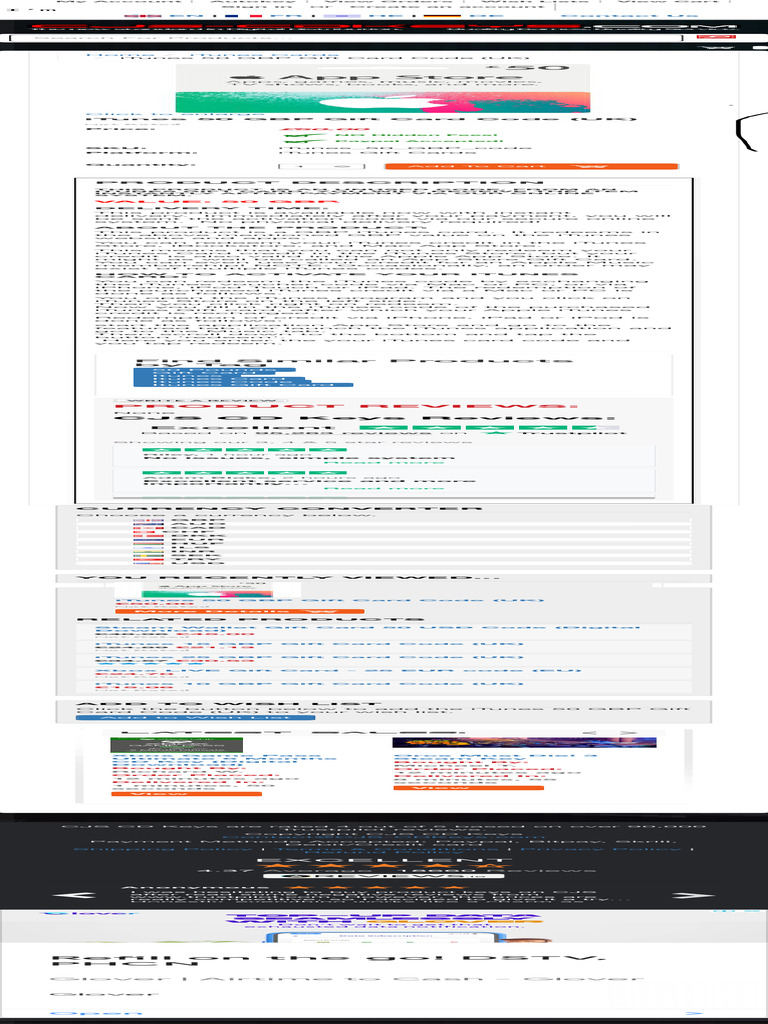 ITunes 50 GBP Card - Instant Delivery of Your Code | PDF | I Tunes ...