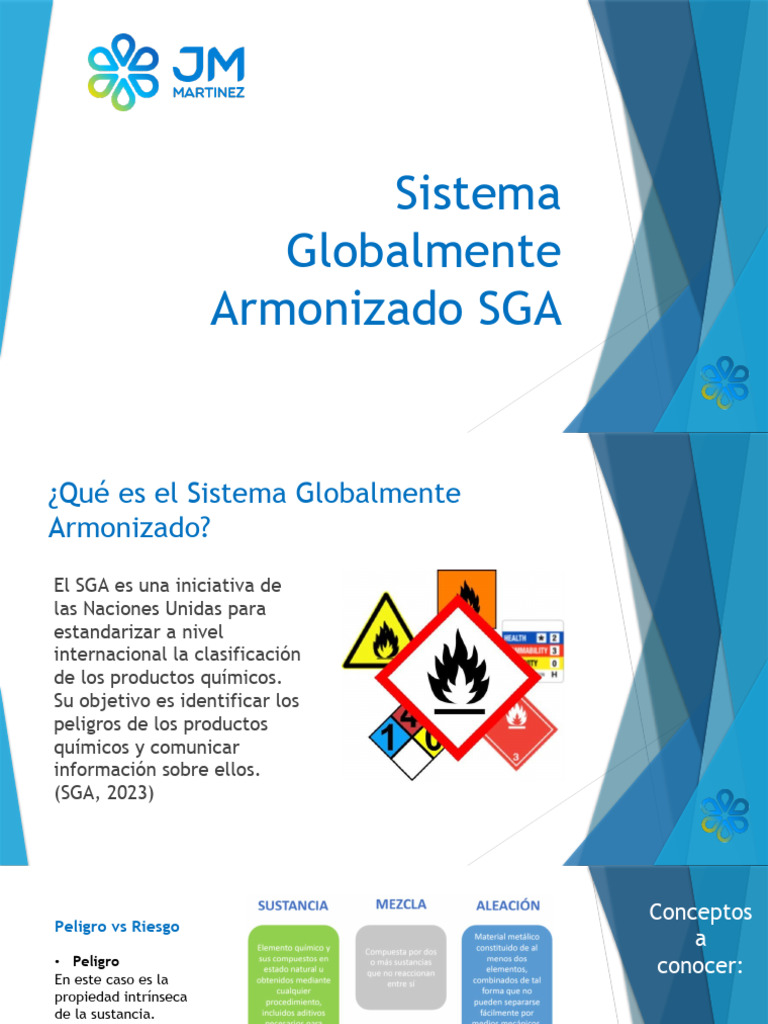 Presentacion Al Sistema Globalmente Armonizado SGA | PDF | Toxicidad ...