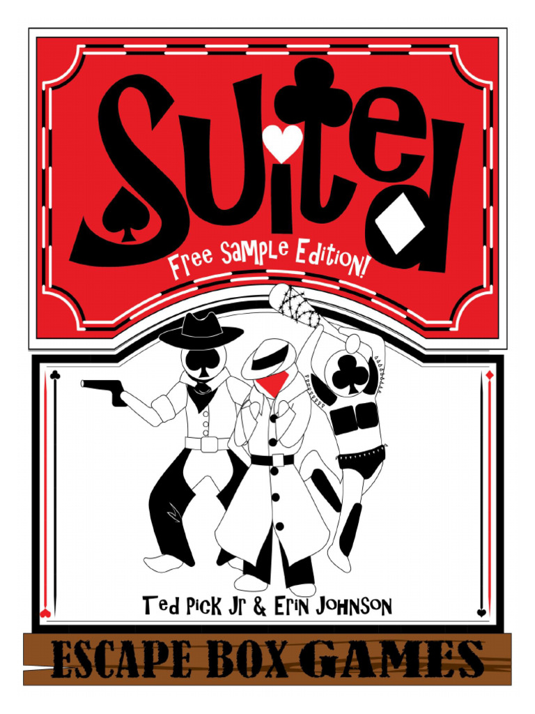 Suited Free Sample Edition 5.1 | PDF | Playing Cards | Film Noir