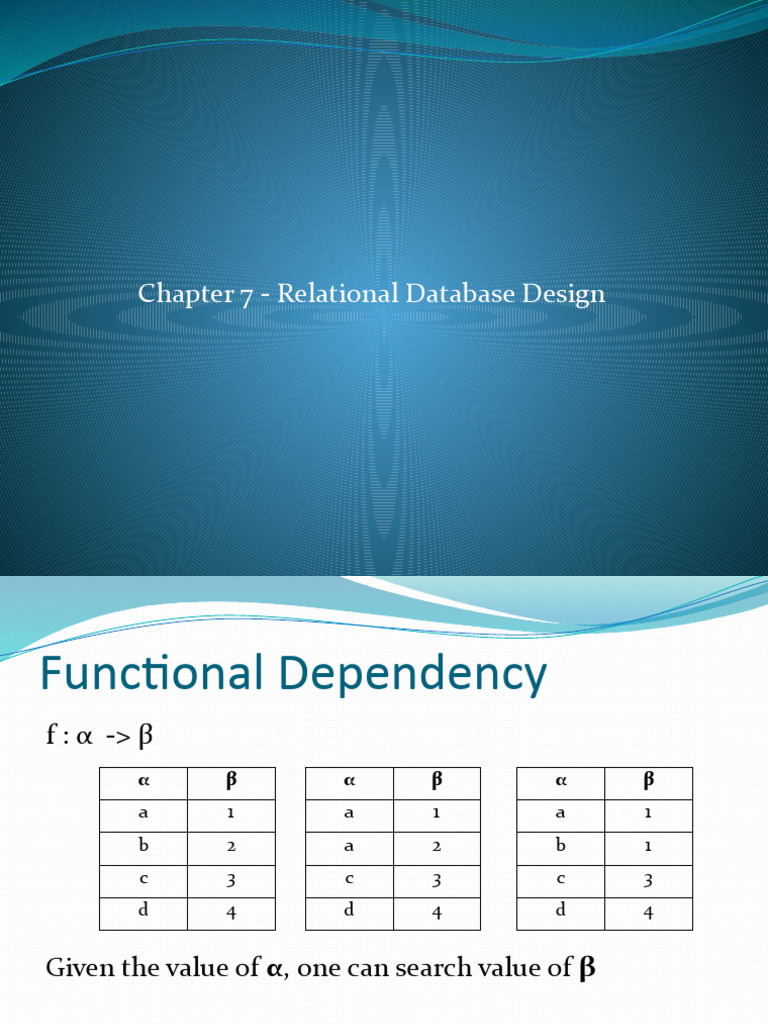 Chapter 7 Normalization | PDF | Information Science | Computer Science