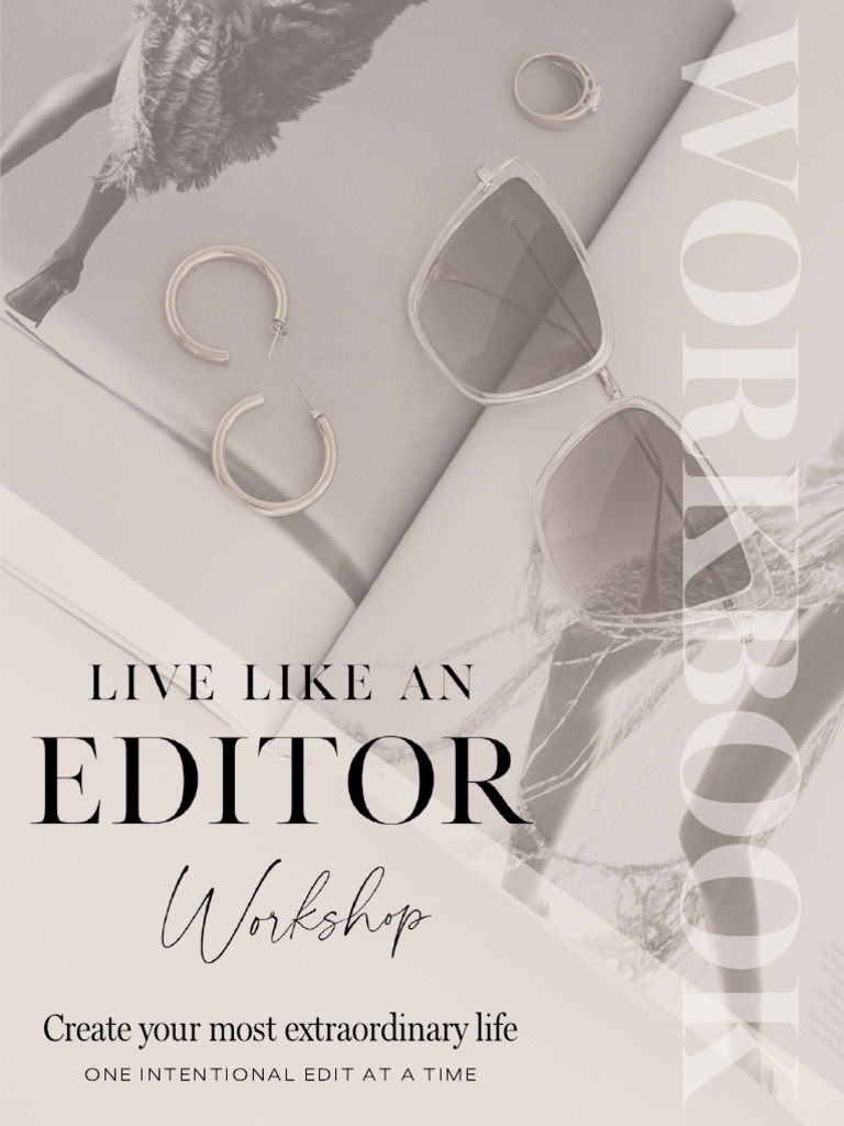 Live Like an Editor Workbook | PDF | Thought | Neuroscience