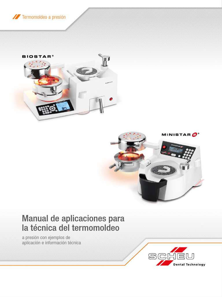 Manual Técnica Termomoldeo Biostar y Ministar | PDF | Dentadura postiza ...
