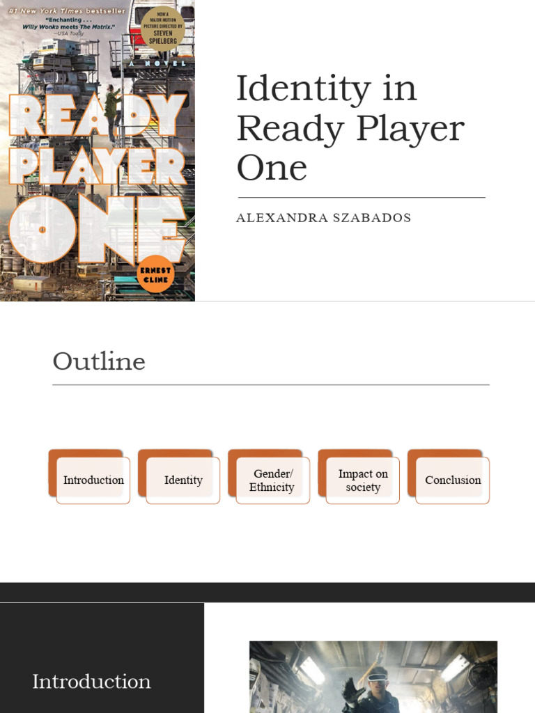 Identity in Ready Player One | PDF