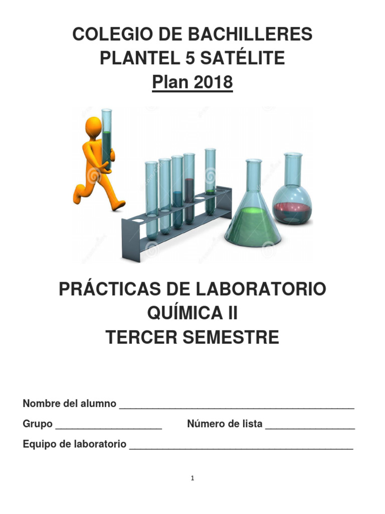 Práct Lab Q 2 Sem 2023B | Descargar gratis PDF | Ácido clorhídrico | Redox