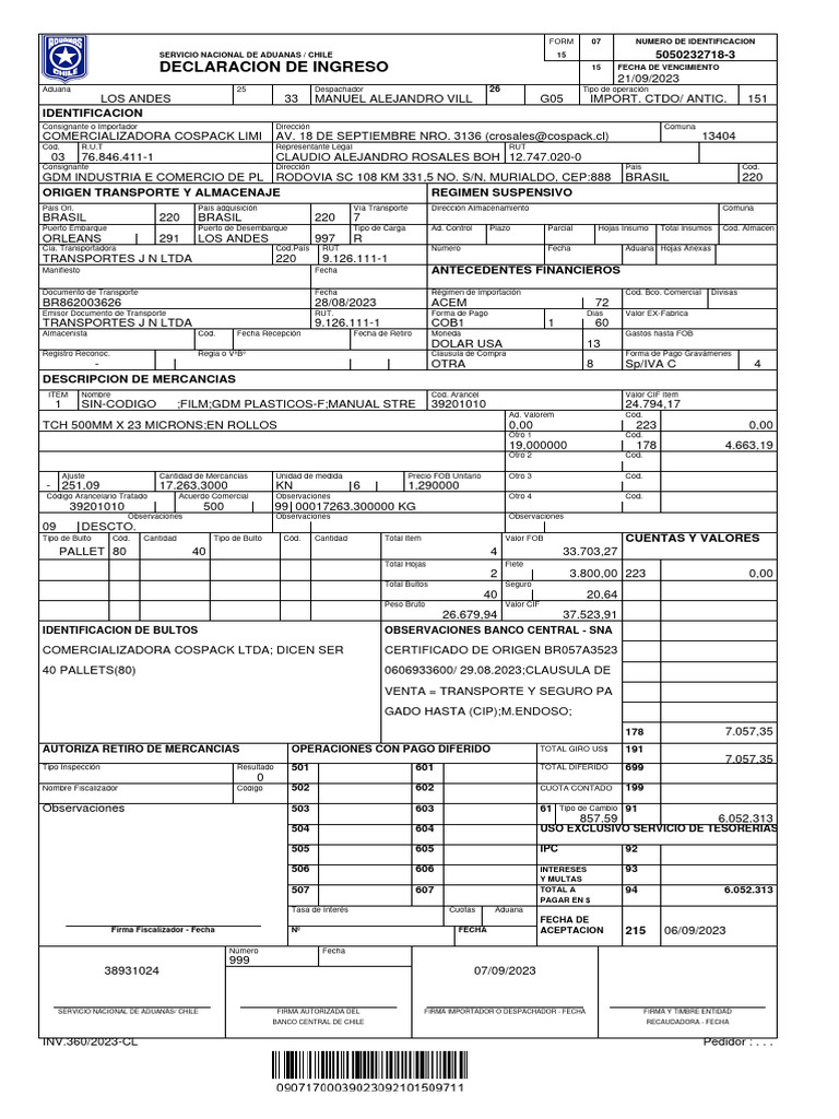 Din Cospack I-232718 | PDF