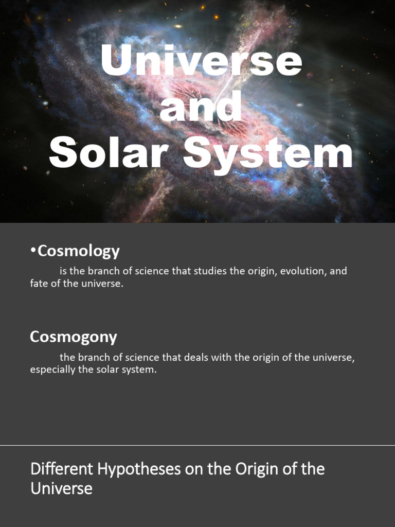 Understanding the Universe and Solar System | PDF | Planets | Solar System