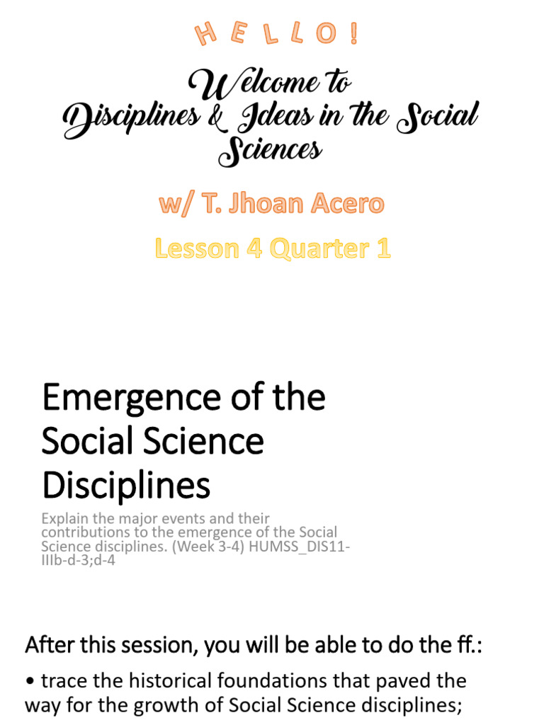 Lesson 4 Quarter 1 Diss For Students | PDF