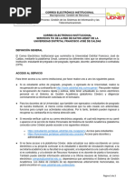 Instructivo Correo Institucional Estudiante - Unimagdalena | PDF | Contraseña | Software