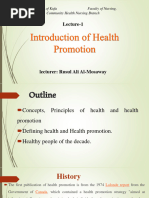 Health Promotion: The Tannahill Model Revisited: Andrew Tannahilll ...