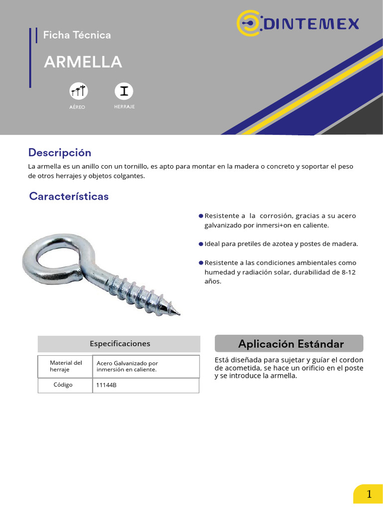 Armella Aérea Resistente y Versátil | PDF | Ciencias fisicas | Procesos industriales