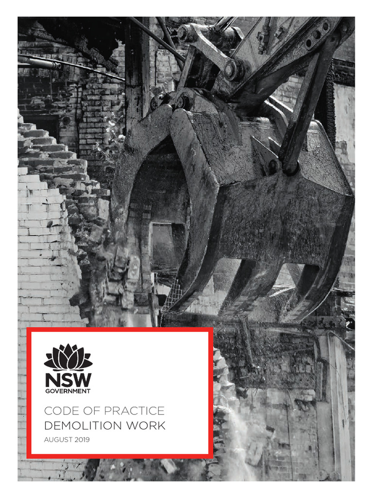 Demolition Work COP | PDF