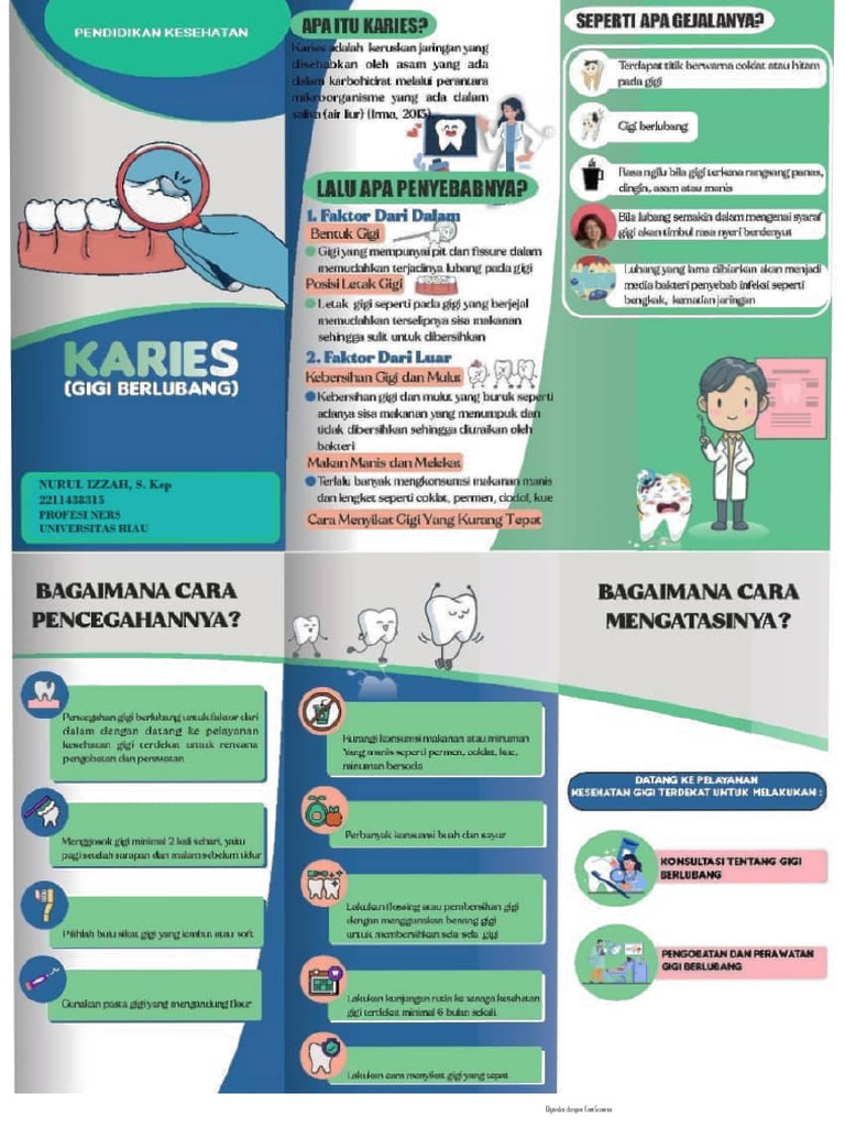 Poster Karies Gigi | PDF