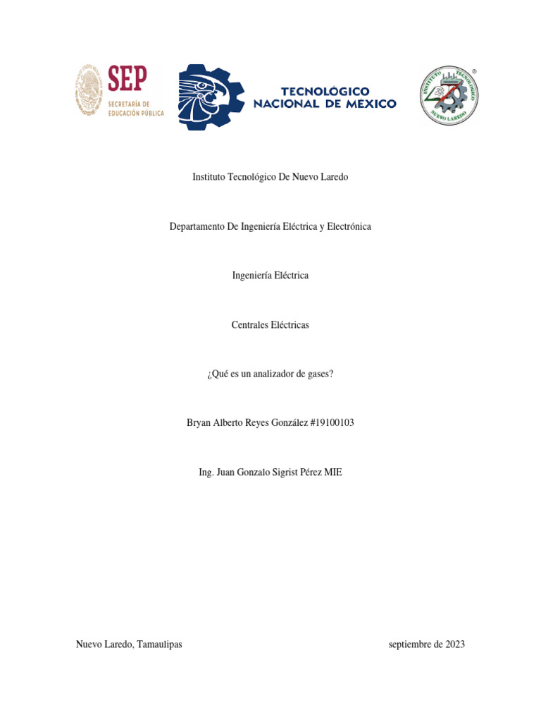 Qué Es Un Analizador de Gases de Escape | PDF | Combustión | Escape de gas