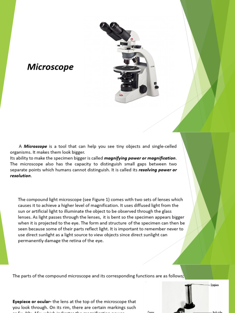 Grade 7 Q2 W1 PP | PDF | Microscopy | Electrodynamics