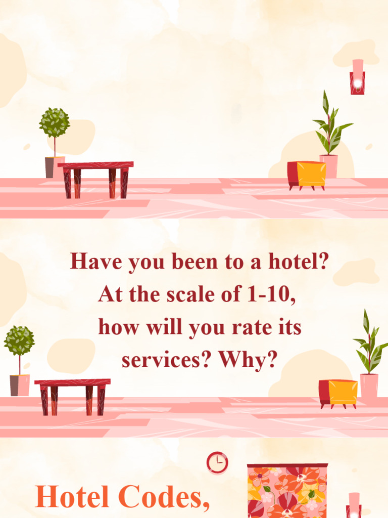 Hotel Housekeeping Codes and Regulations | PDF