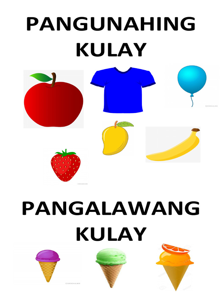 PANGUNAHING KULAY | PDF