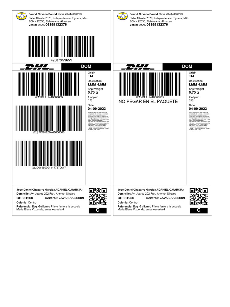 Labels | PDF | México