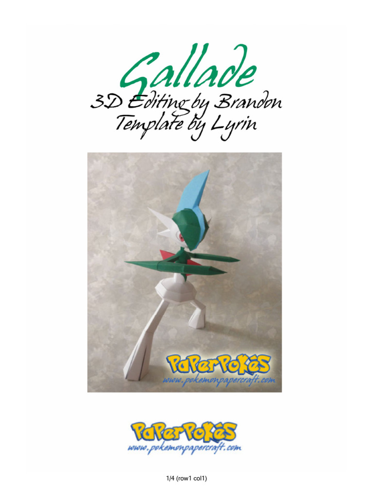 Gallade A4 Unlined Shiny | PDF
