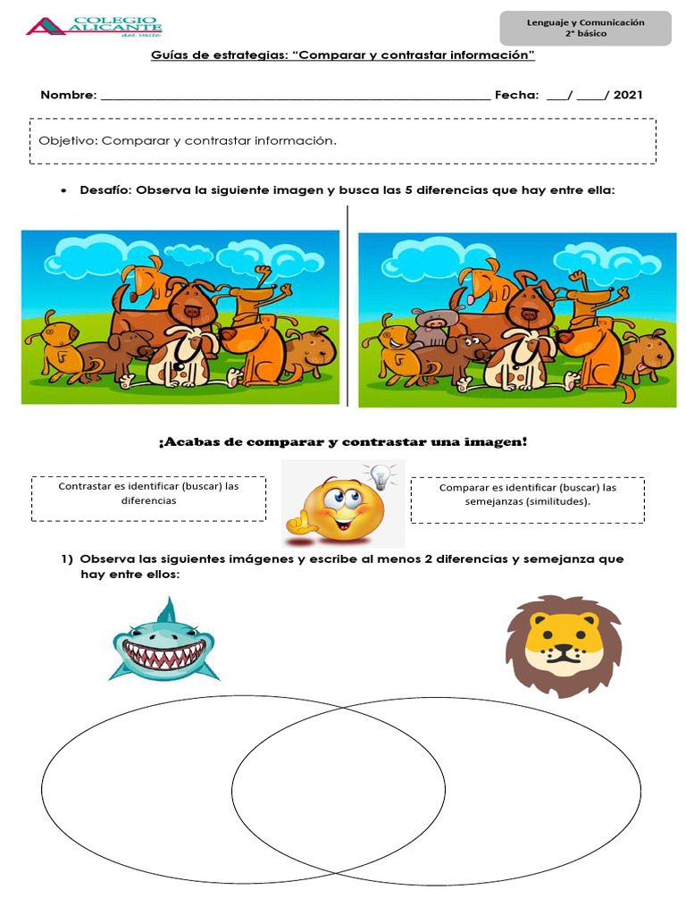 2.Estrategia comparar y contrastar | PDF