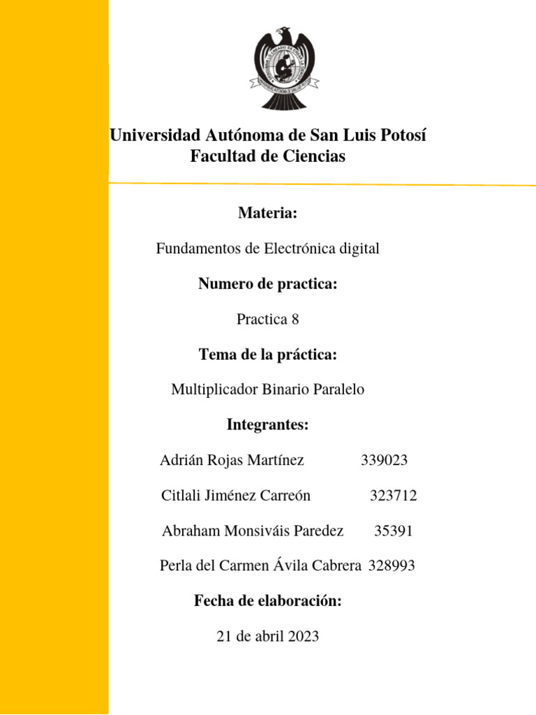 Reporte Practica 8 | PDF | Poco | Informática