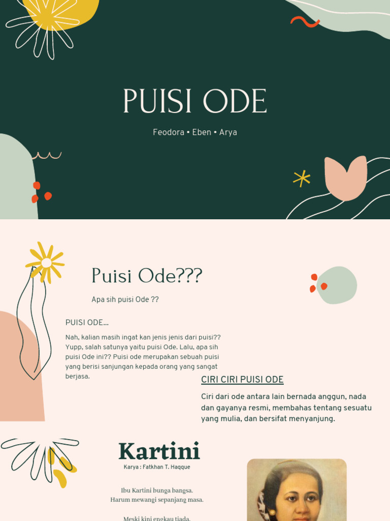 Contoh Puisi Ode | PDF
