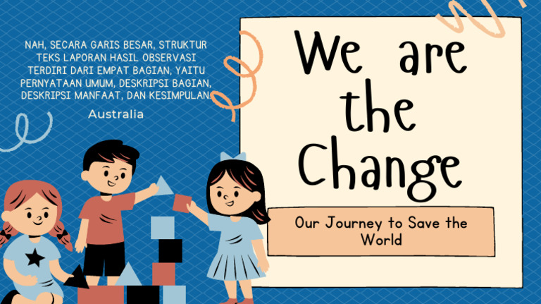 Upschool Be The Change Week 8 - We Are The Change | PDF