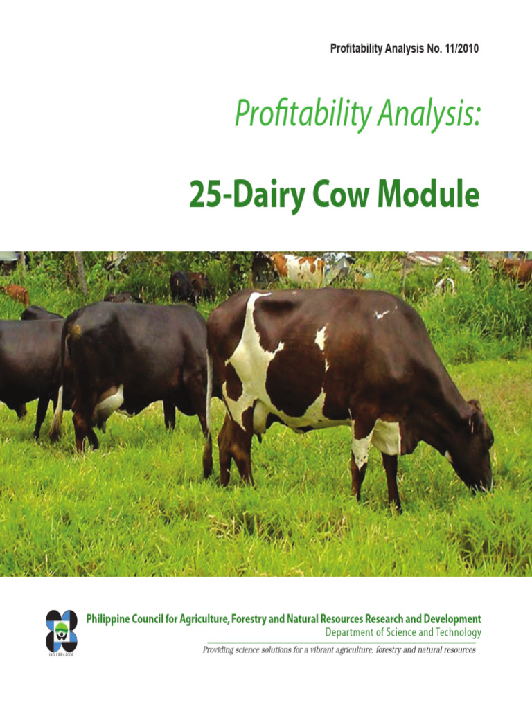 25dairy Cow Module Pdf Cattle Dairy