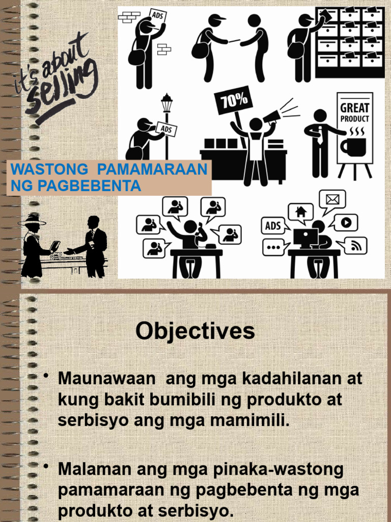 Wastong Pamaraan NG Pagbebenta | PDF