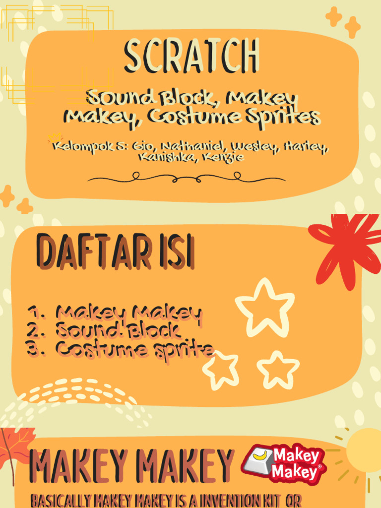 Scratch & Makey Makey Guide | PDF | Foreign Language Studies | Home ...