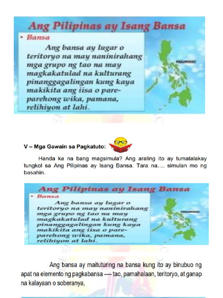 Elemento NG Bansa | PDF